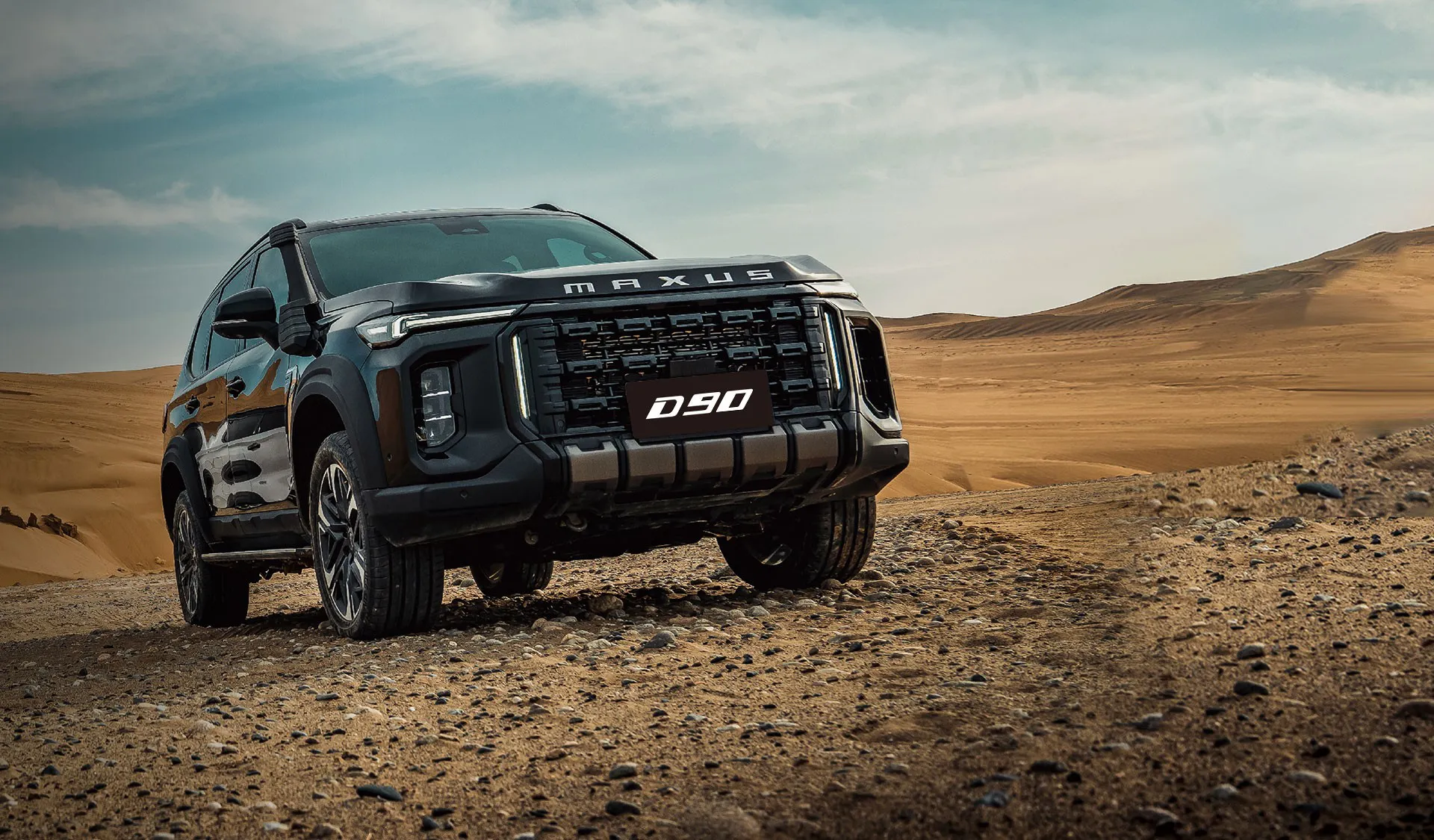 Maxus D90: SUV híbrido para competir en gama alta