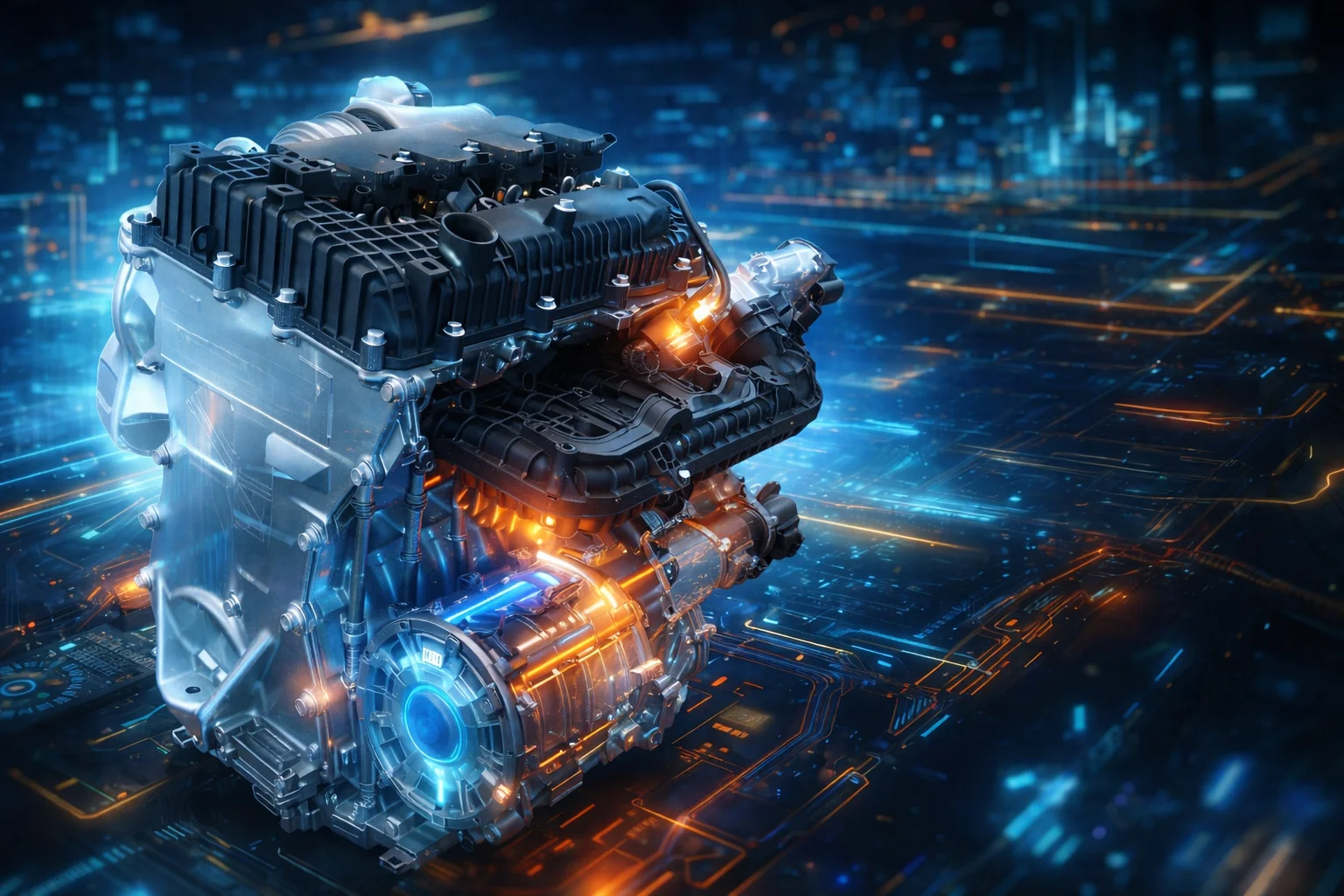 Motor híbrido H12: más de 30 km/l con combustible renovable